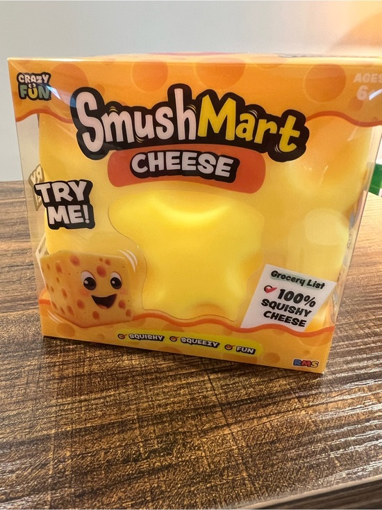 SmushMart | Toys | Smushmart Cheese Squishy Toy Yellow New In Box ...